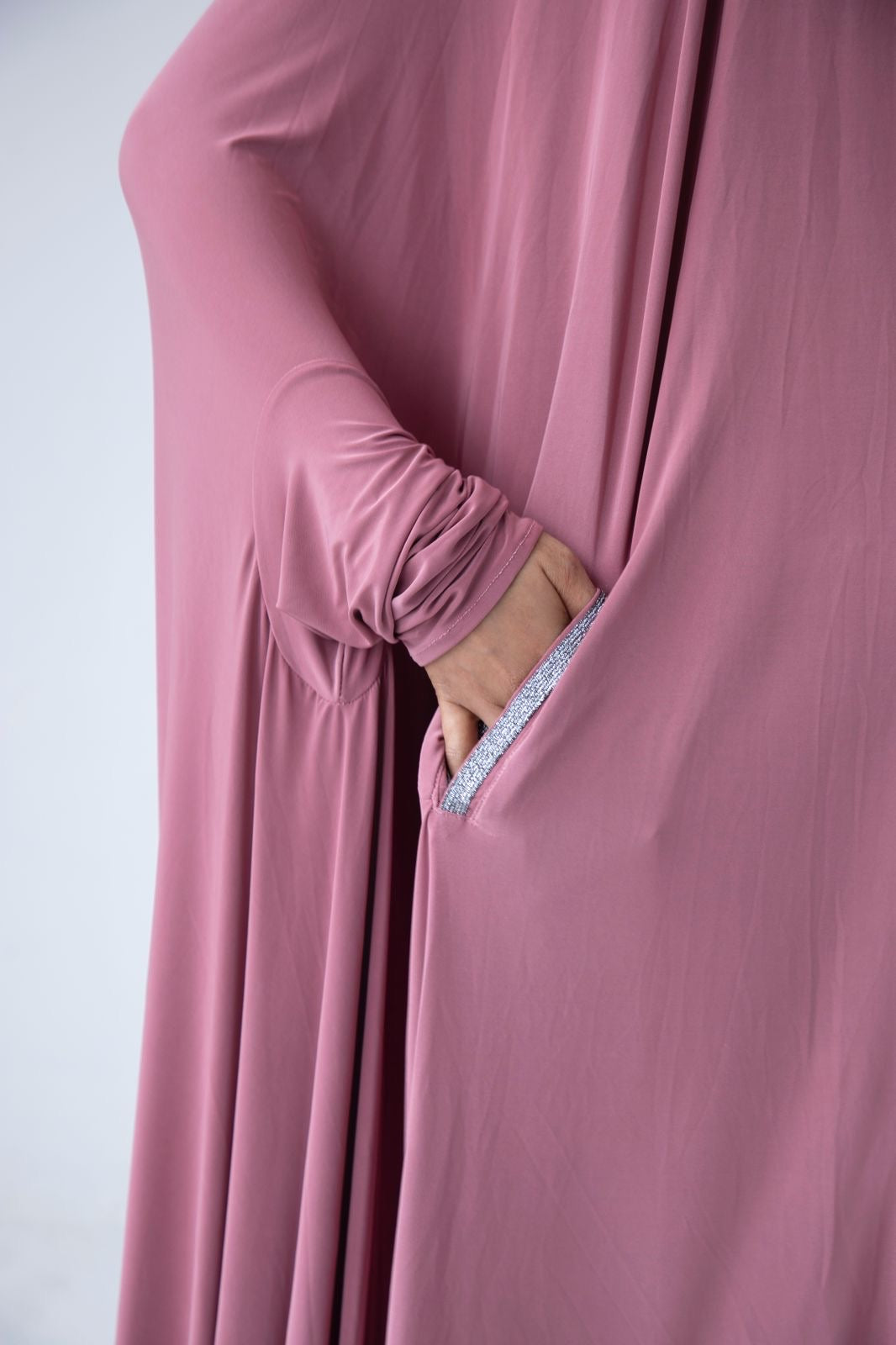 Soft Pink full Length Burka – Enrobe Collection